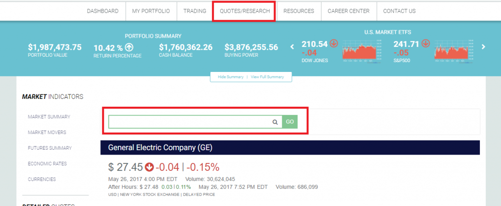 What is a Ticker Symbol - StockTrak
